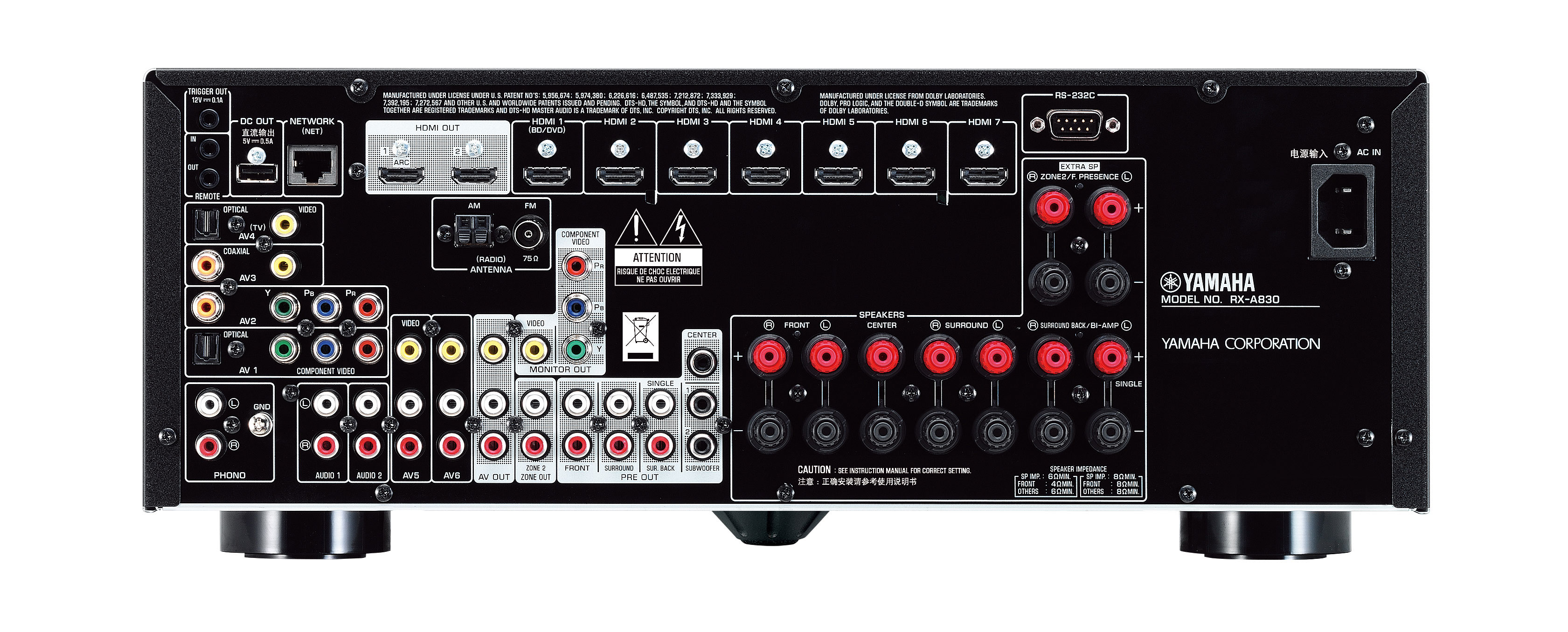 Köp Yamaha RX-A830 från BRL!
