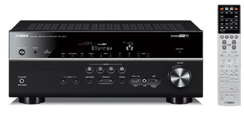Yamaha RX-V673 svart | Yamaha | Bild och ljud hemma | Brl.se