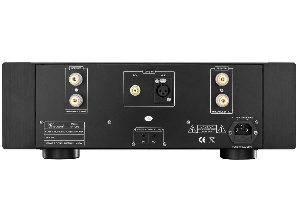 Köp Vincent SP-995 monoblock, svart från Vincent hos Brl.se