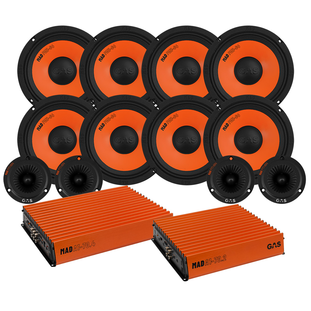 Köp GAS MAD PM1-64 & PST14 SPL-paket med två steg, large, hos BRL!